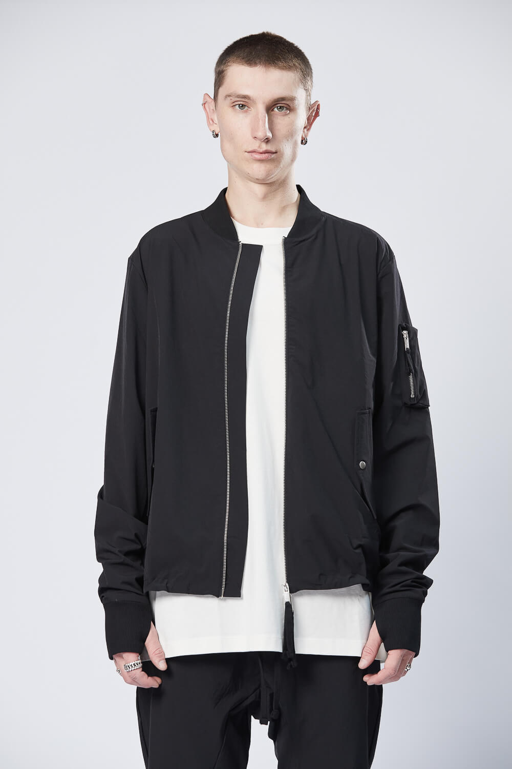 Men's M SJ 621 Jacket Black | Thom Krom Apparel | Shop SS24